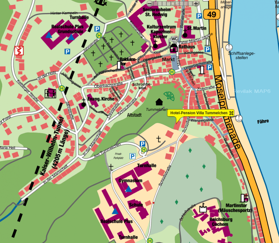 cochem.bemap.eu_ | Hotel Villa Tummelchen